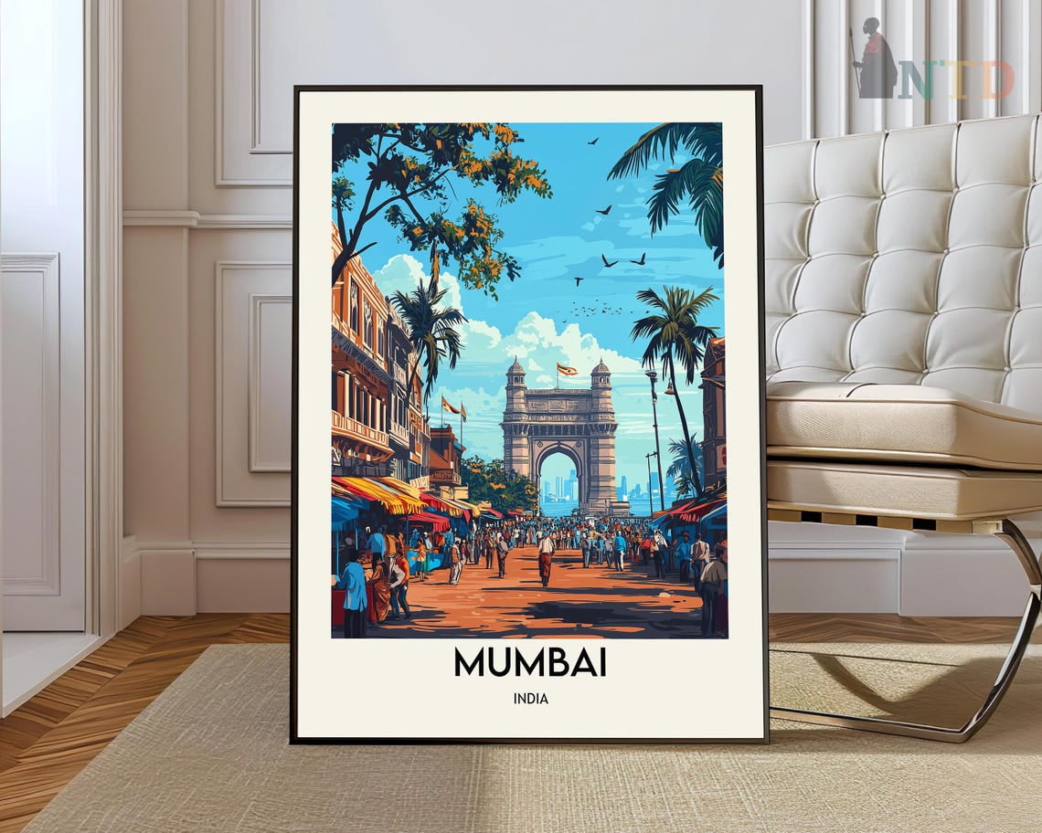 Mumbai Poster, Mumbaimumbai Print, Mumbai Photo, Mumbai Poster Print ...