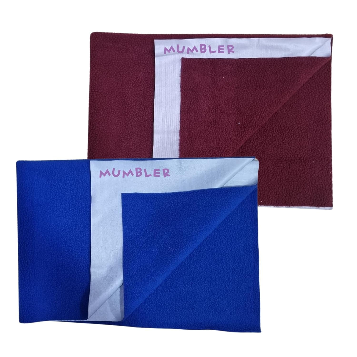 Mumbler ExtraAbsorbant S Size Waterproof Dry Sheet for Baby Pack of 2 ...