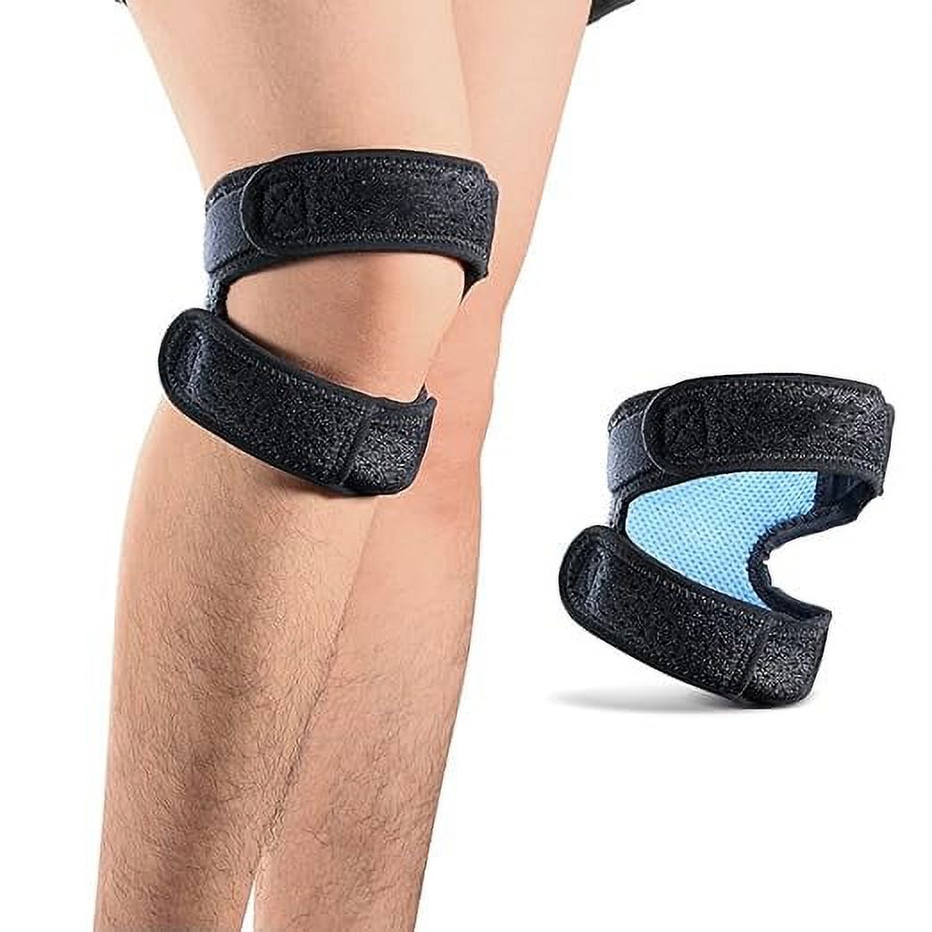 Mumian Patella Knee Strap, Adjustable Knee Brace (3D Silicone Insert) for Men & Women, Knee ...