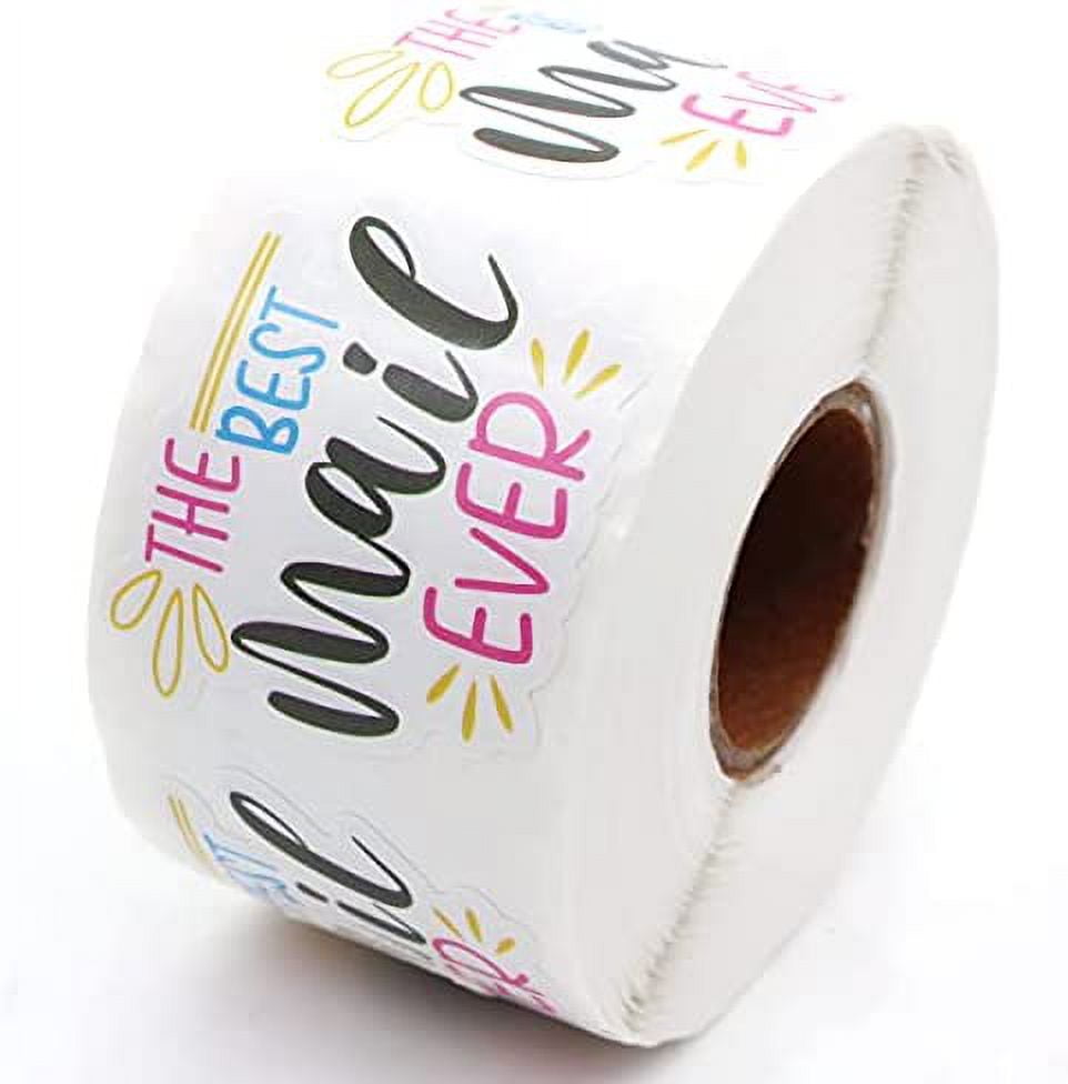 Muminglong 1.5 Inch The Best Mail Ever Cute Sticker,Mail Sticker,Thank ...
