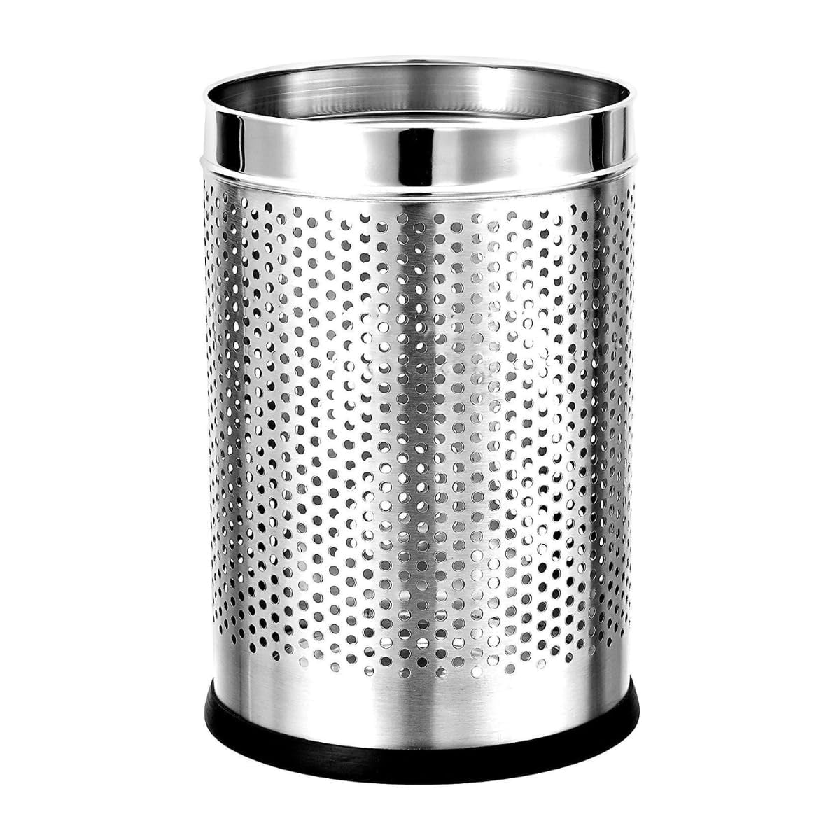 Mumma's LIFE Stainless Steel Open Perforated Dustbin Without Lid ...