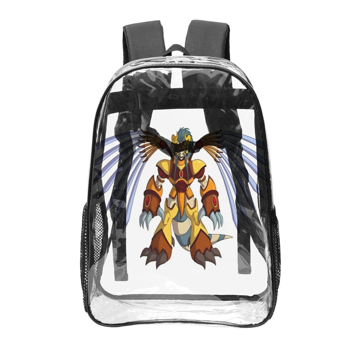 Mummies Alive Pattern Transparent Backpack Lightweight And fashionable ...