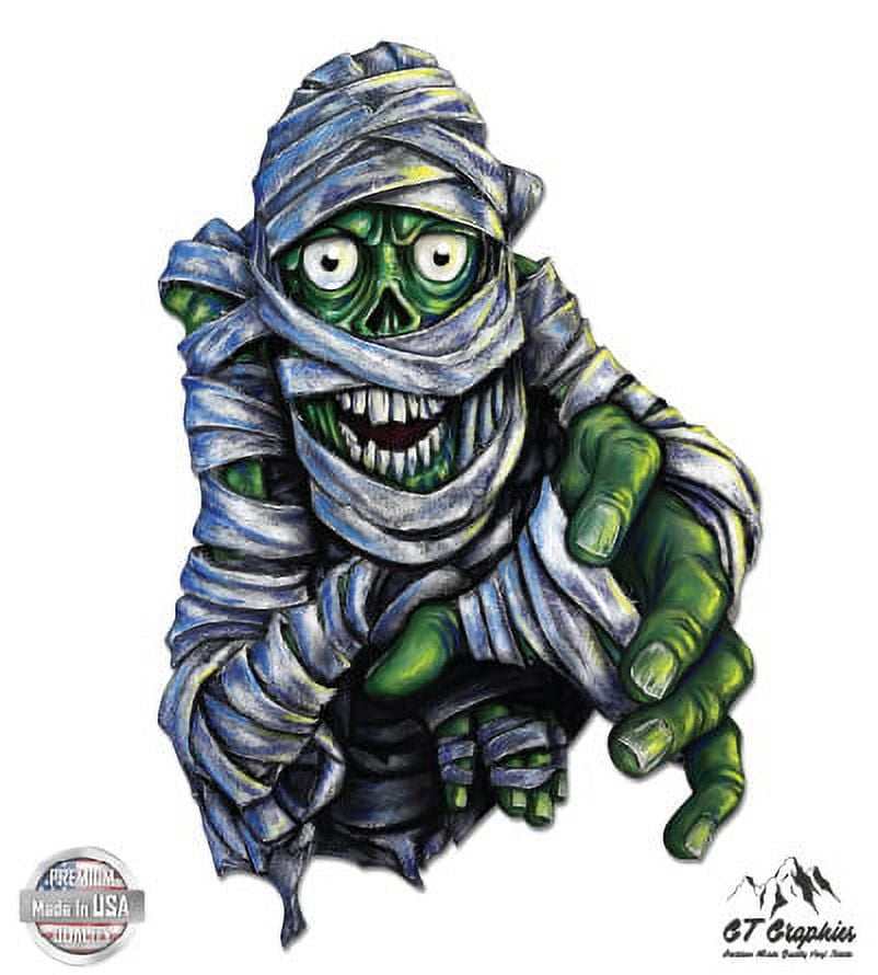 Mummy - 12" Vinyl Sticker Waterproof Decal - Walmart.com