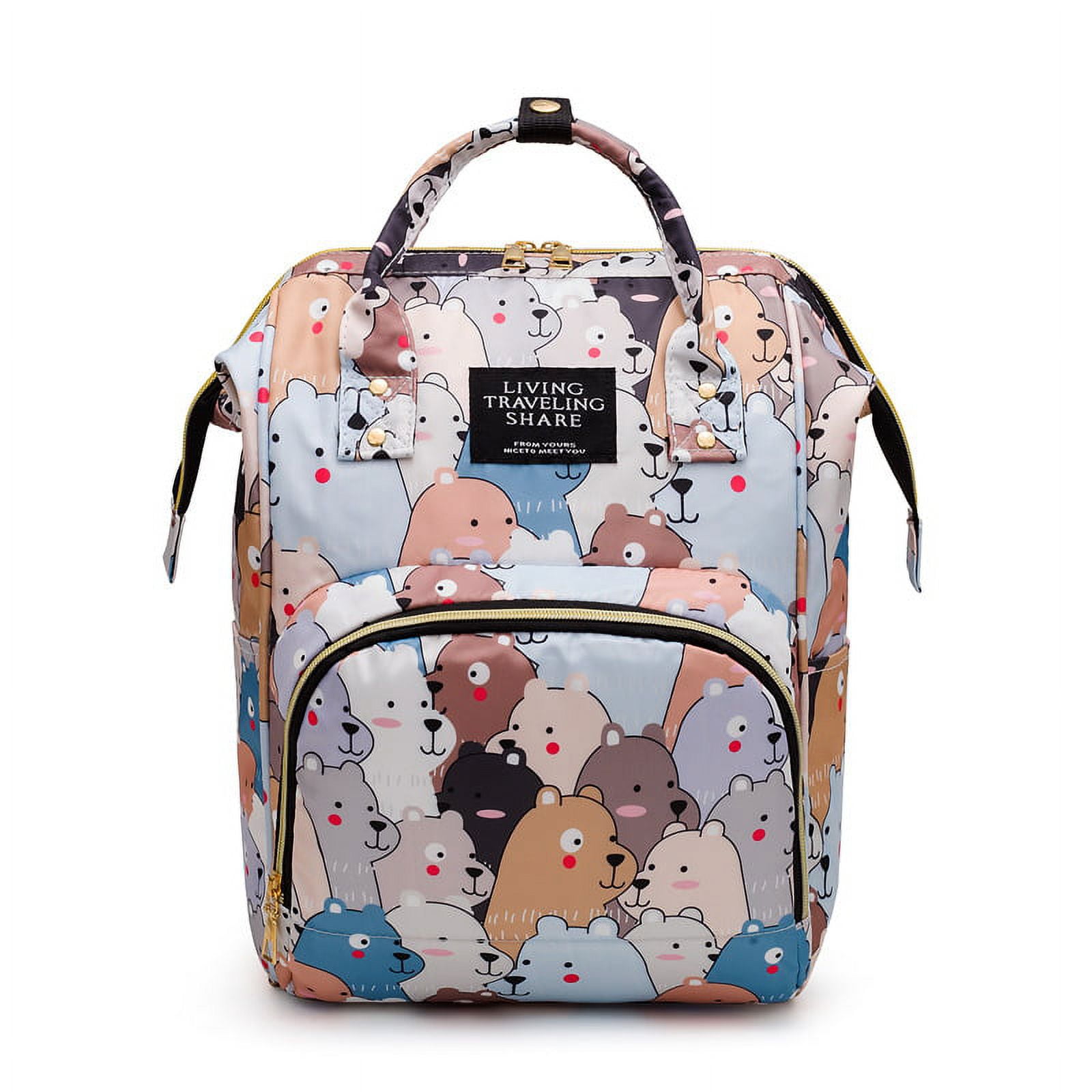 Mummy Bag Backpack Large Capacity Baby Nappy Changing Diaper Bags ...