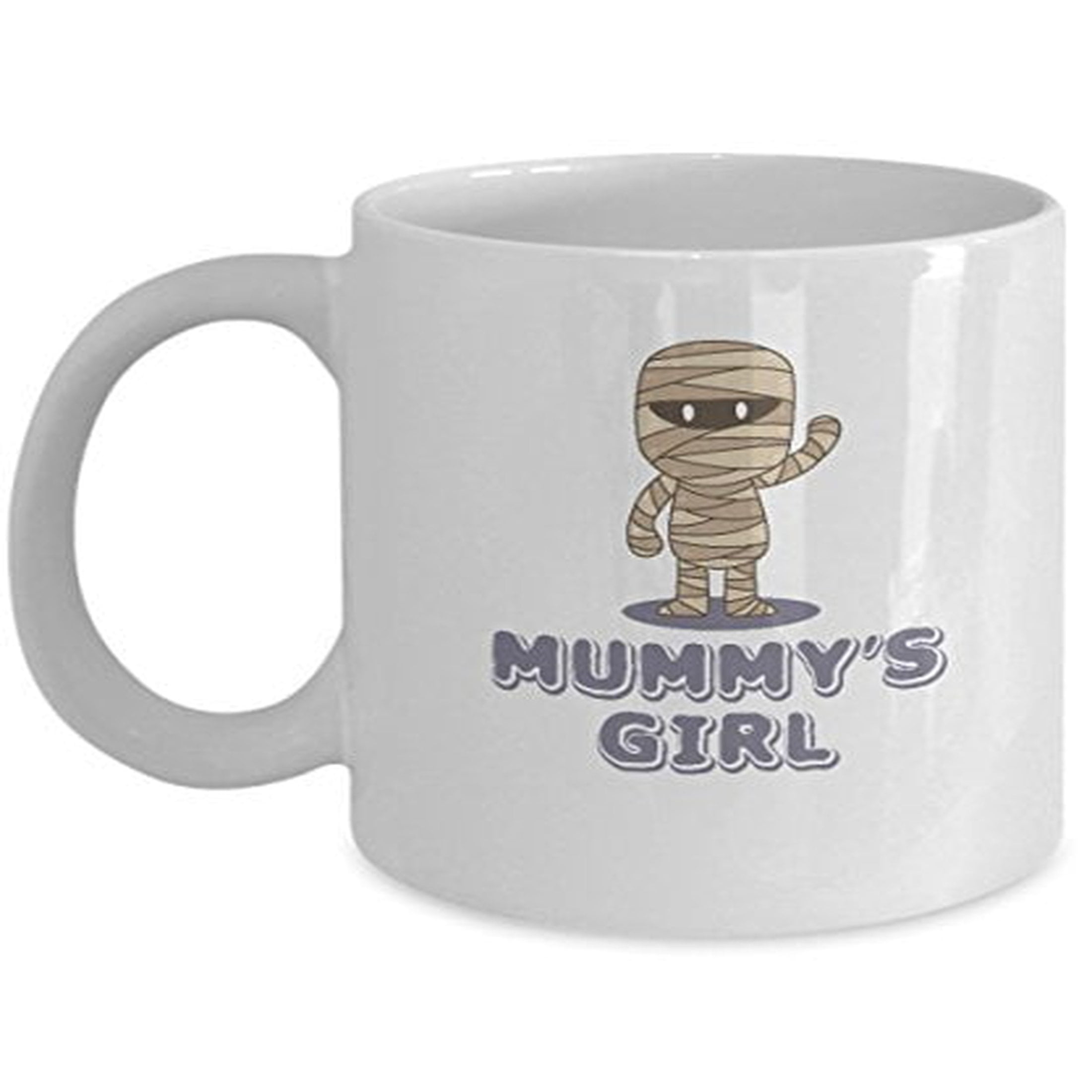 Mummy Cup - Cute Gifts for Little Girls - 11 oz Ceramic Coffee Mug ...