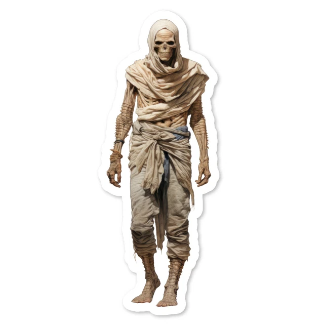 Mummy Sticker, Scrapbooking, Laptop, Water Bottle, Collectible,Phone ...