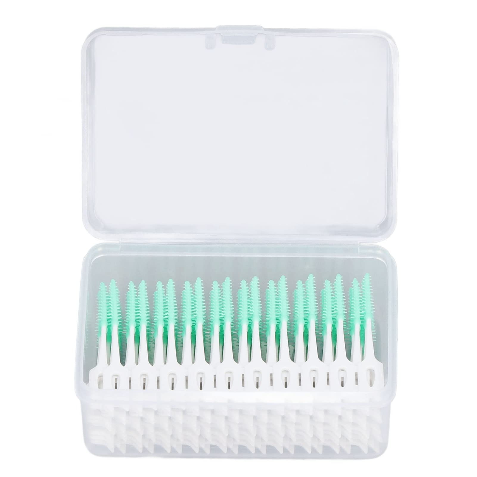 Mumusuki 160 Pcs Interdental OIF8 Brushes, Portable Silicone Toothpicks ...