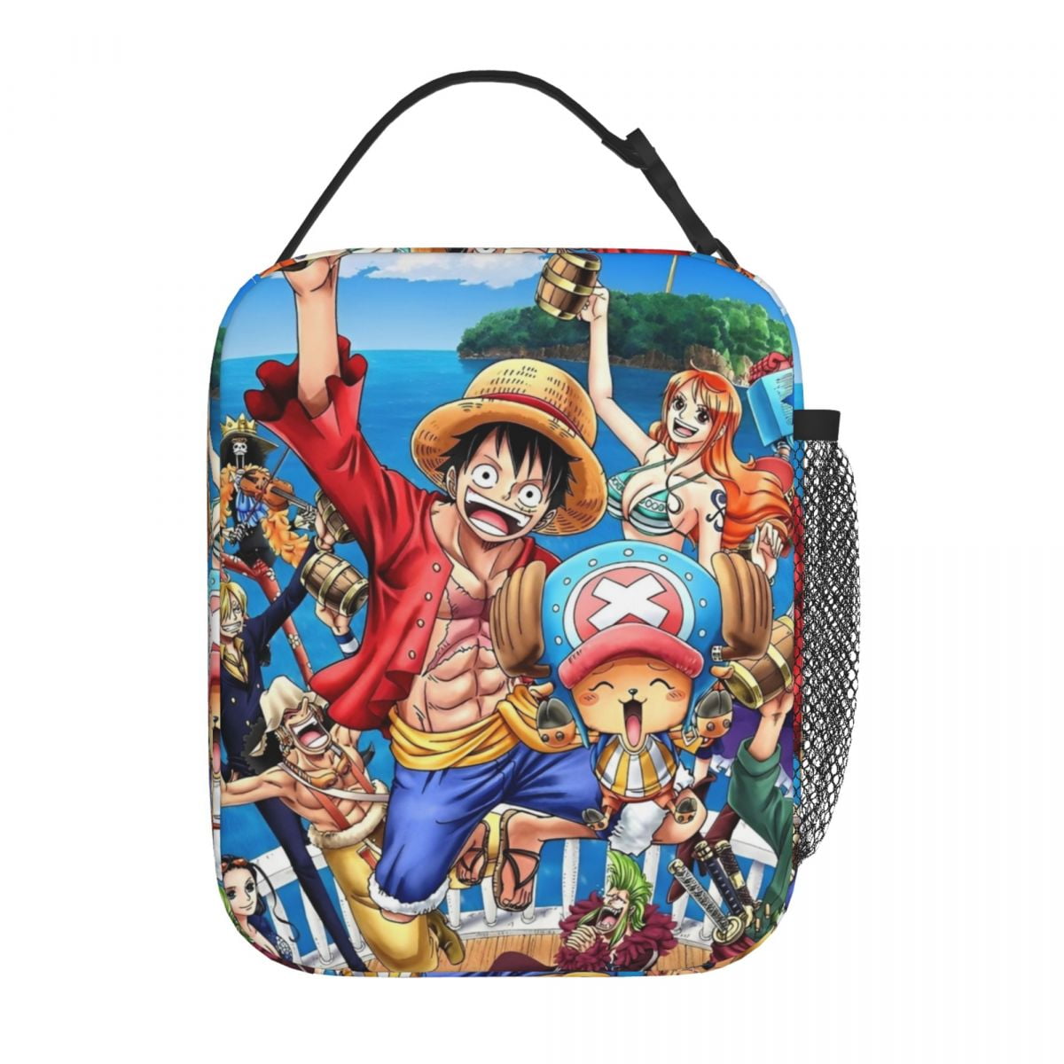Munch D. Luffy Animation, an insulated lunch bag, leak-proof meal ...