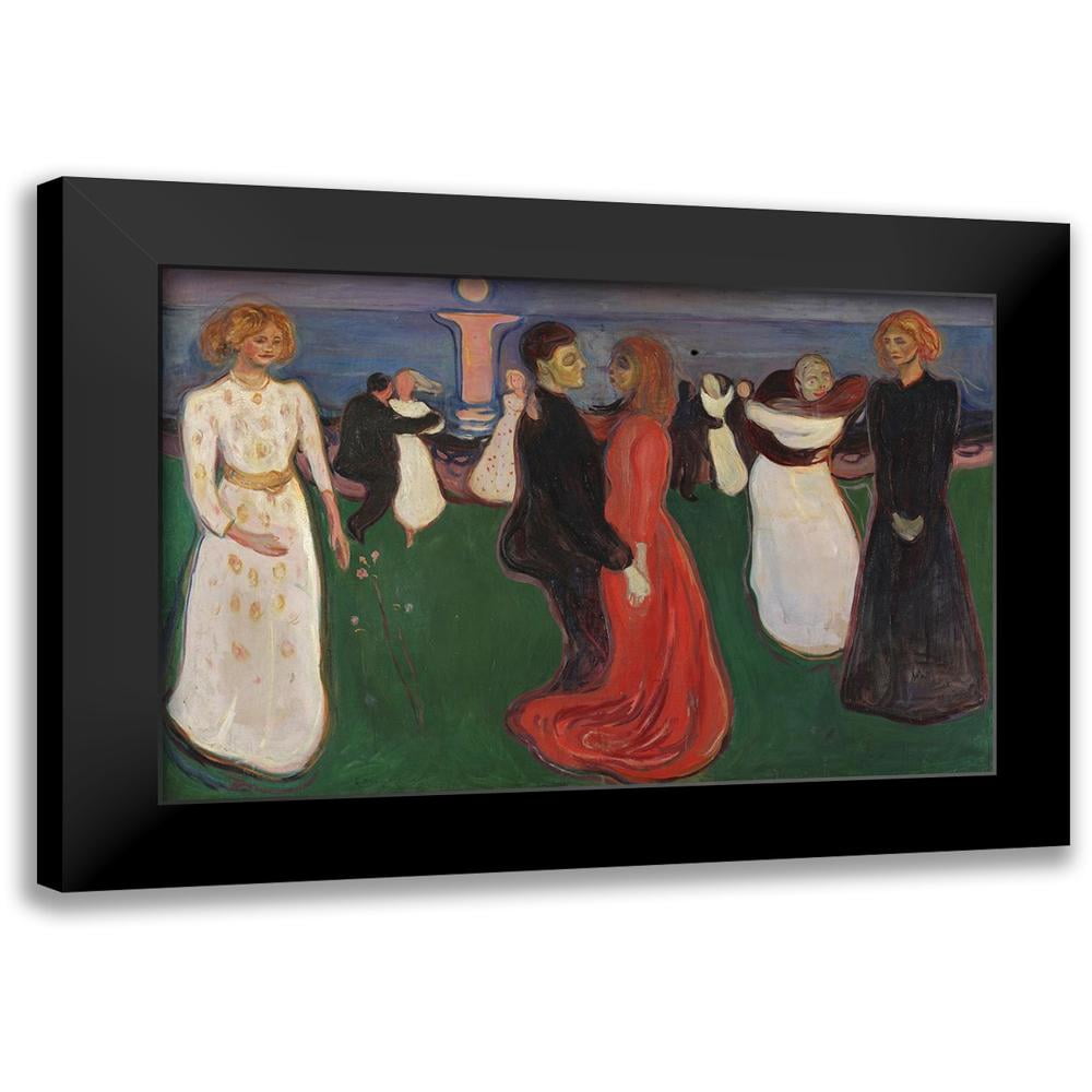 Munch, Edvard 14x11 Black Modern Framed Museum Art Print Titled - The ...