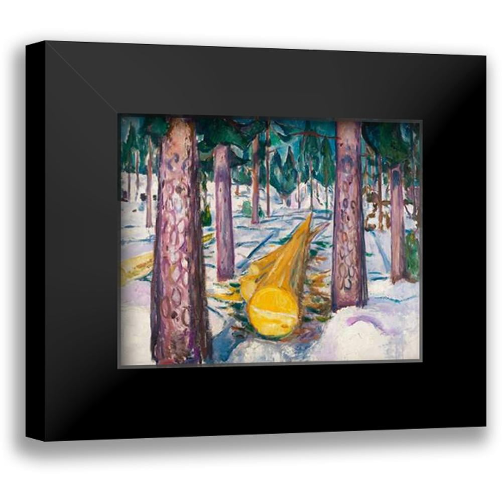 Munch, Edvard 18x15 Black Modern Framed Museum Art Print Titled - The ...