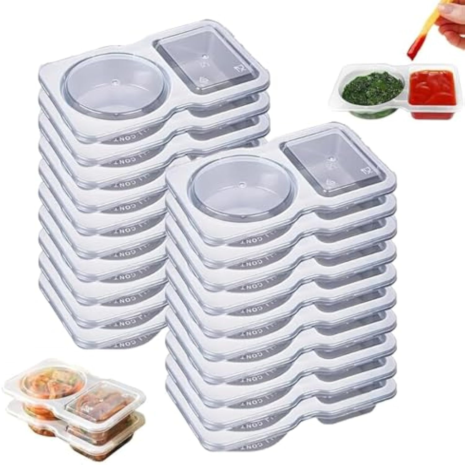 Munch Mate, Munch Mate Snack Containers, Double Compartment Snack Boxes ...