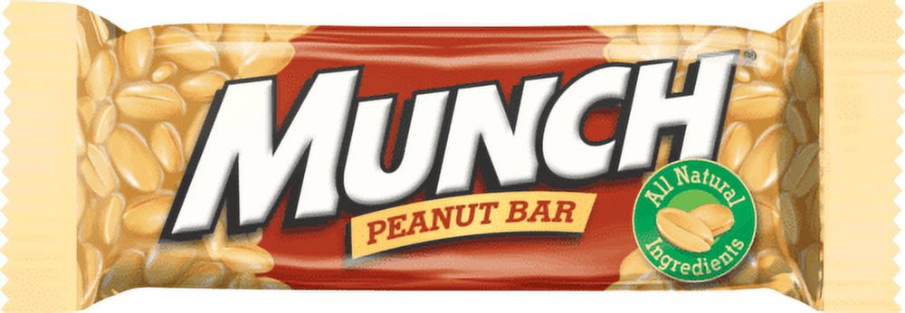 Munch Peanut Bar, 1.42 oz Bars (Pack of 4) - Walmart.com