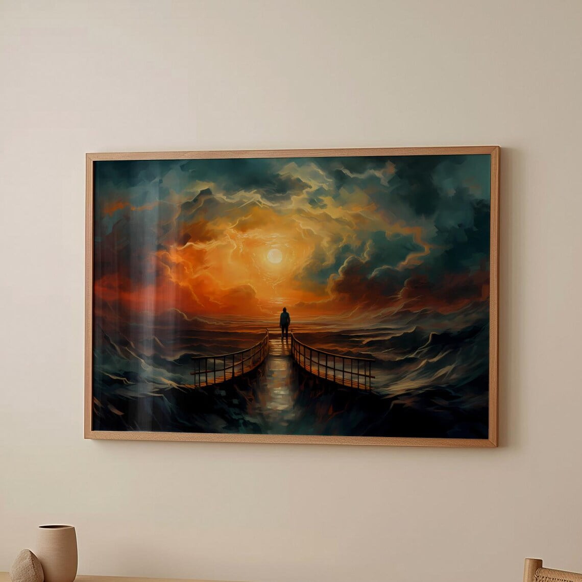 Munch Poster - Sea View, Classical Edvard Munch Print - Scandinavian ...