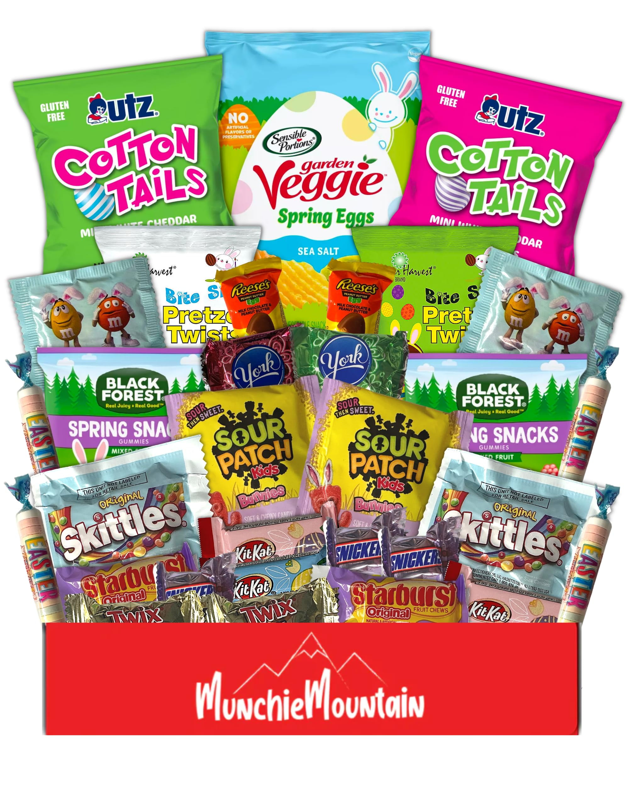 Munchie Mountain Limited Edition 40-Count HYZ01 Easter Care Package and ...