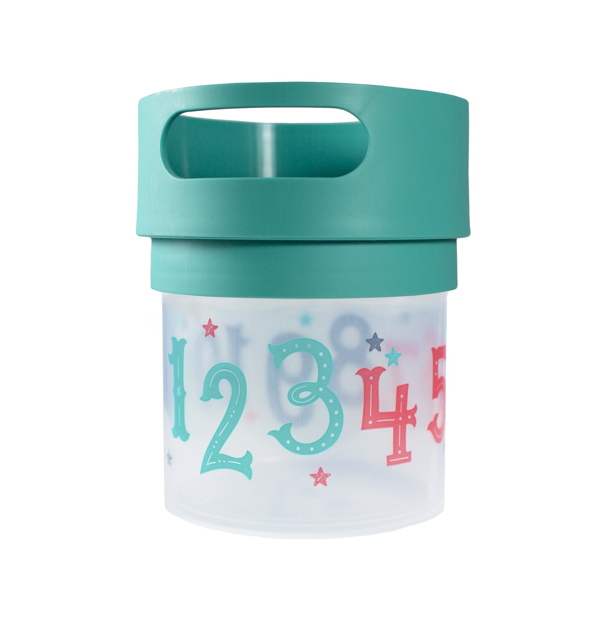 Munchie Mug Spill Proof Snack Cup for Toddlers, Soft Stretchy Fabric ...