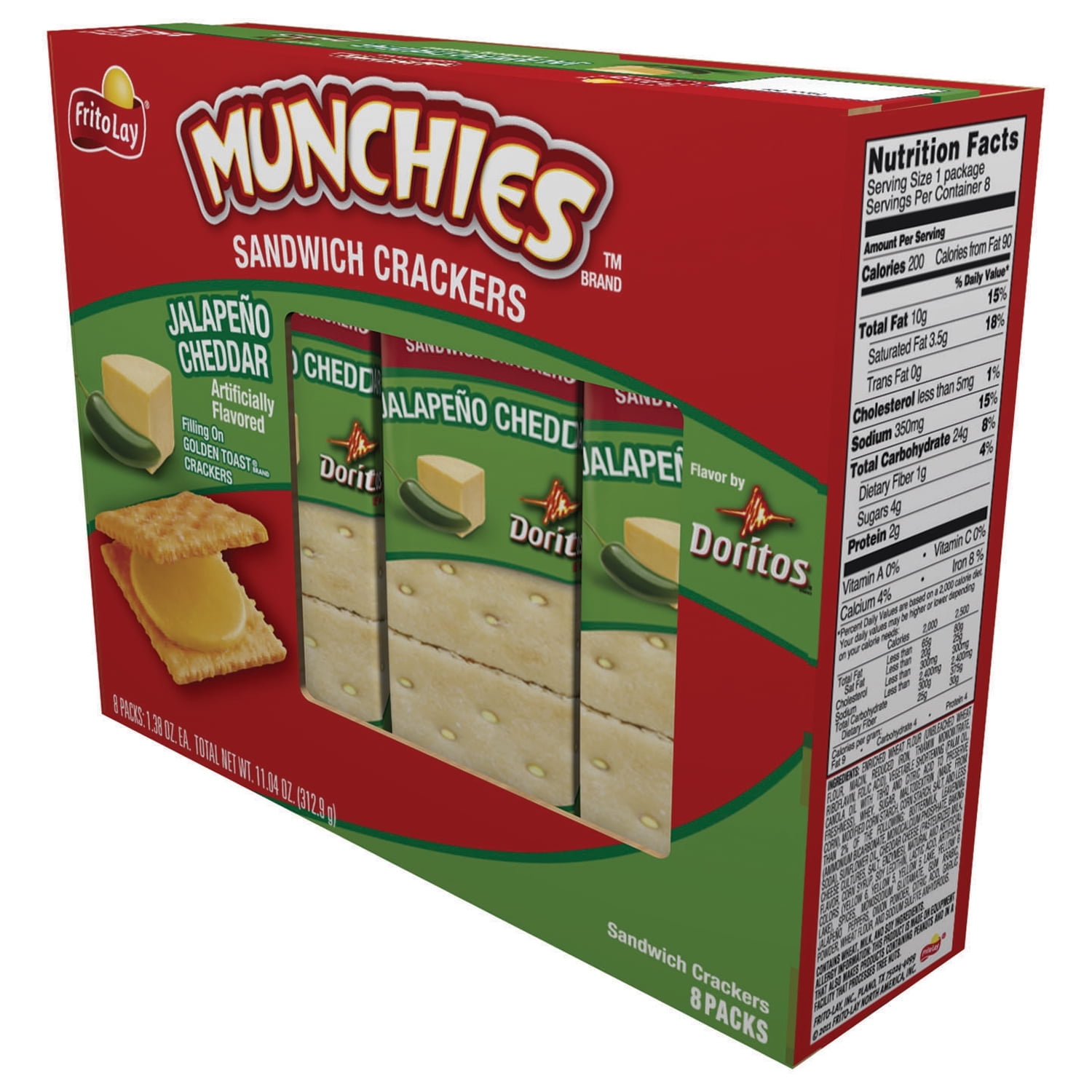 Munchies Snack Crackers for Employee Breakroom Convenience - Walmart ...