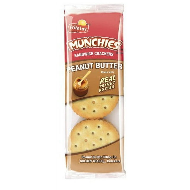 Munchies Individually Boxed Peanut Butter on Toast Crackers Snack, 1.42 ...