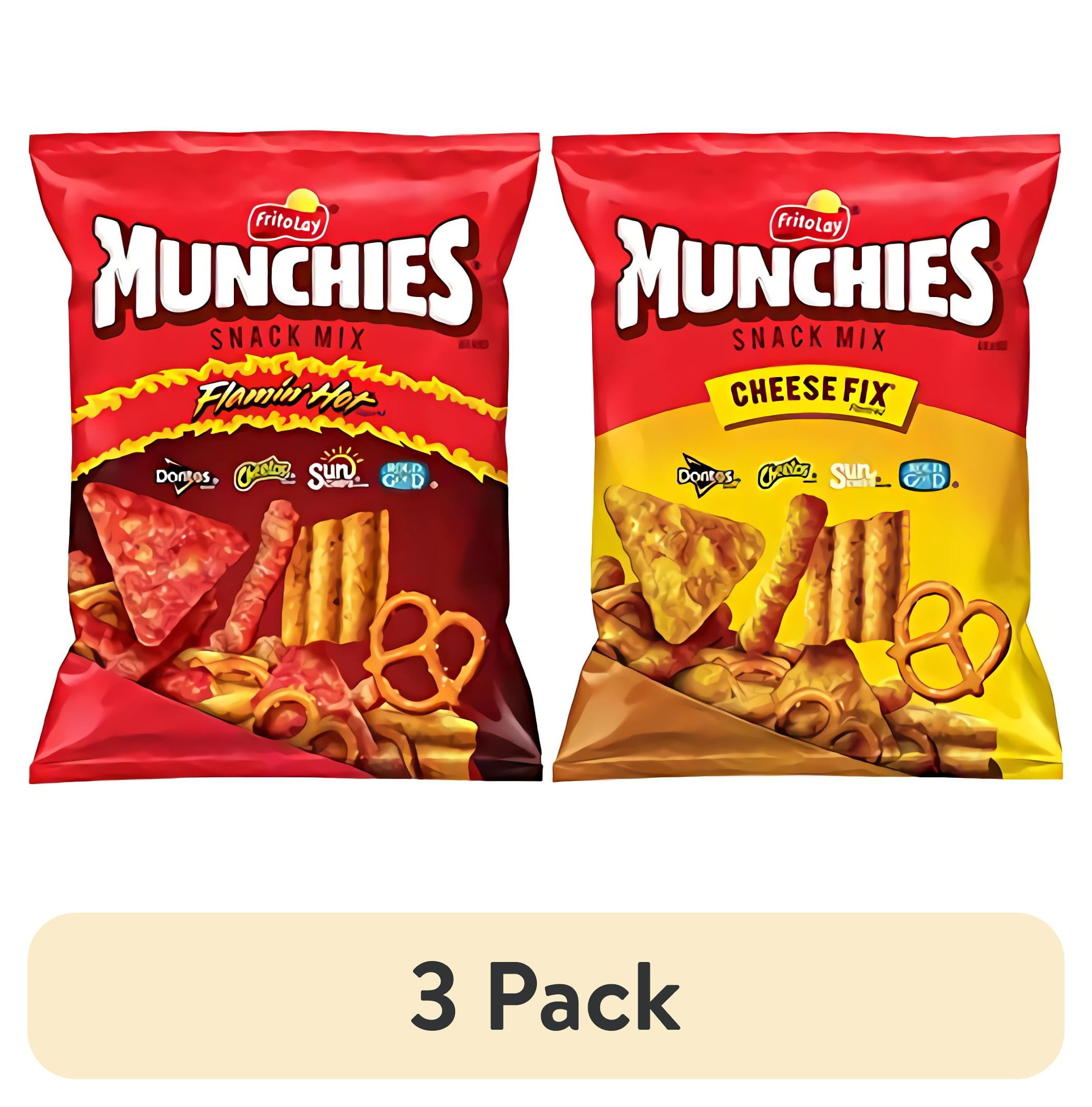 (3 pack) Munchies Snack Mix, 2 Flavor Variety Pack (28 Pack) - Walmart.com