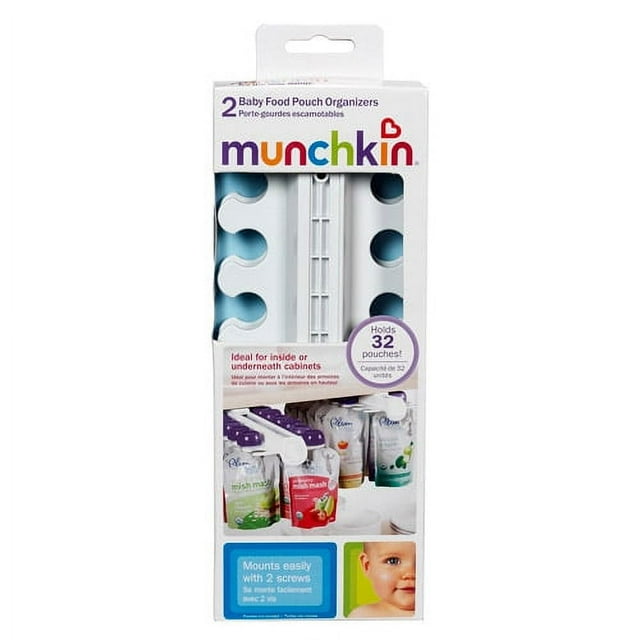 Munchkin Baby Food Pouch Organizer, Set of 2 - Walmart.com