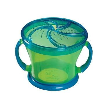 Nuby Toddler Training Monster Snack Keeper, Spill Proof Kids Food ...