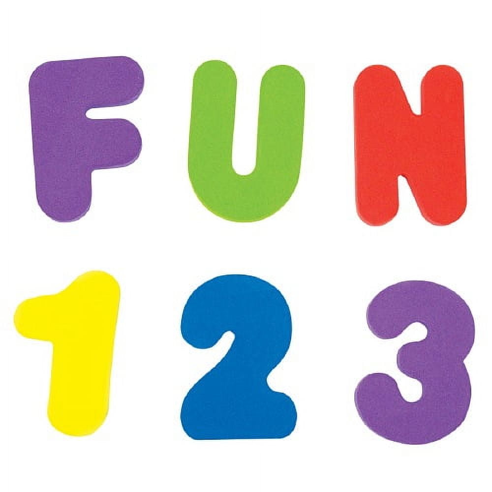 Munchkin Bath Letters And Numbers For 3+ Years - 36 Ea, 6 Pack ...