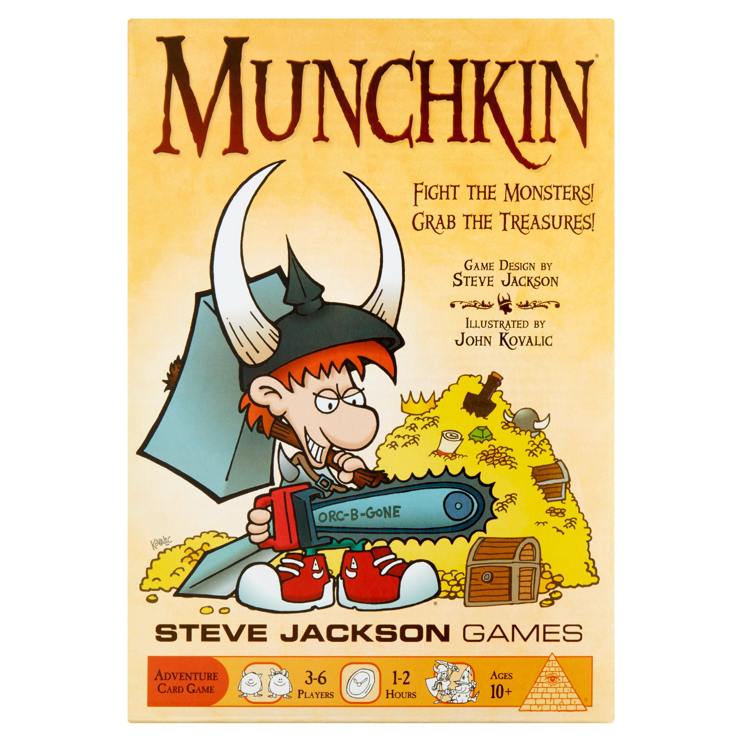 Munchkin Gold Game Steve Jackson Adventure Card Game - Walmart.com