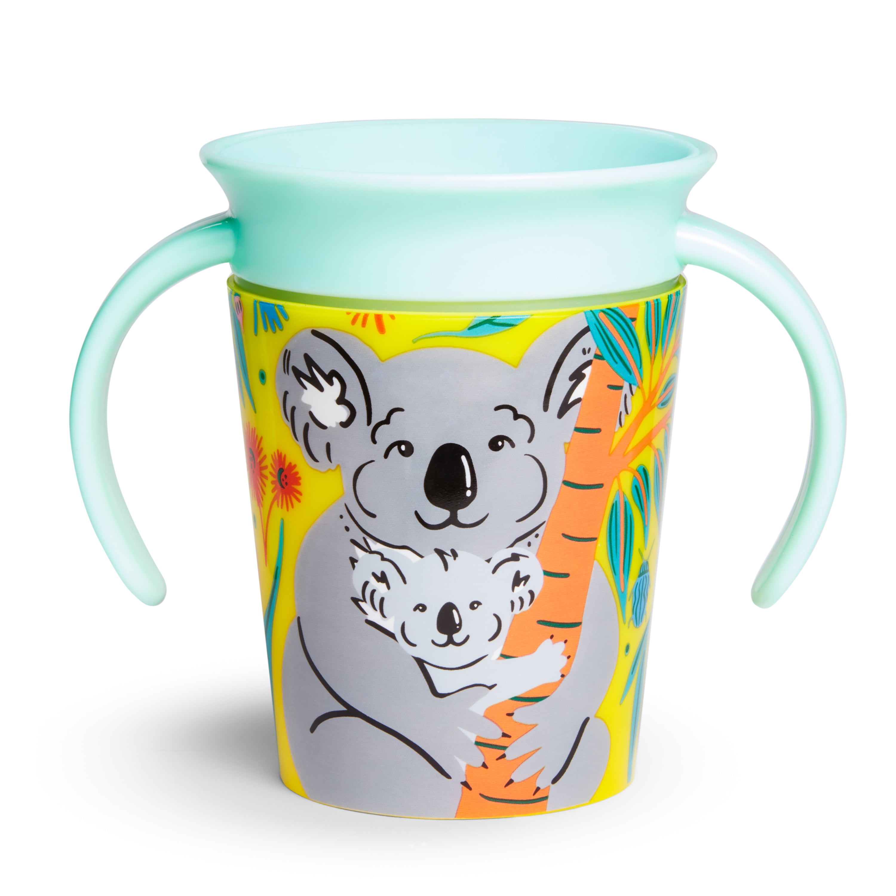 Munchkin® Miracle® 360° WildLove Trainer Sippy Cup, 6 oz, Koala, Unisex ...