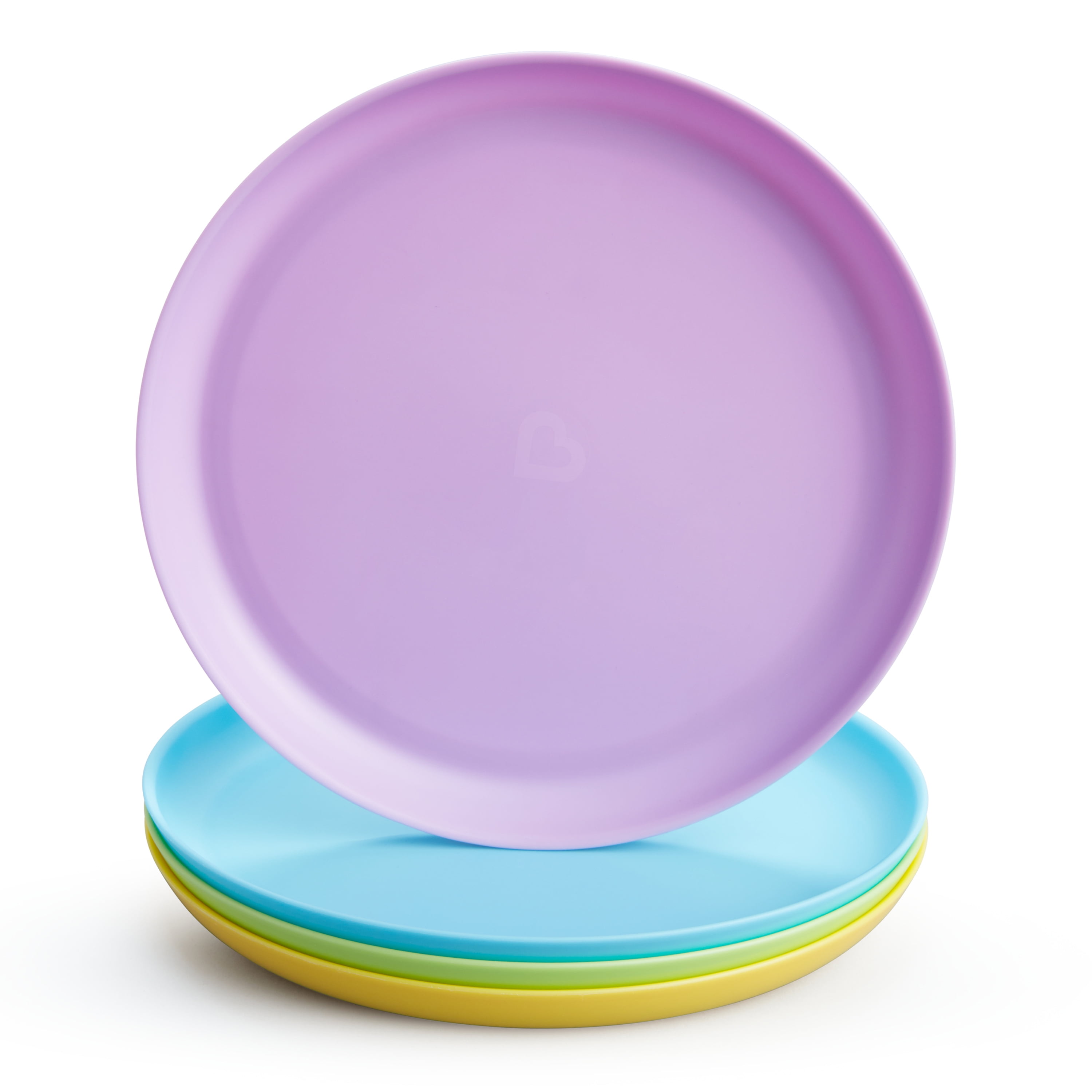 Munchkin Multi Baby and Toddler Plates 8 Pack Multicolor Unisex ...