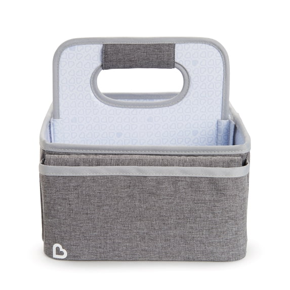 Munchkin Portable Infant Diaper Caddy Organizer Gray Unisex with ...