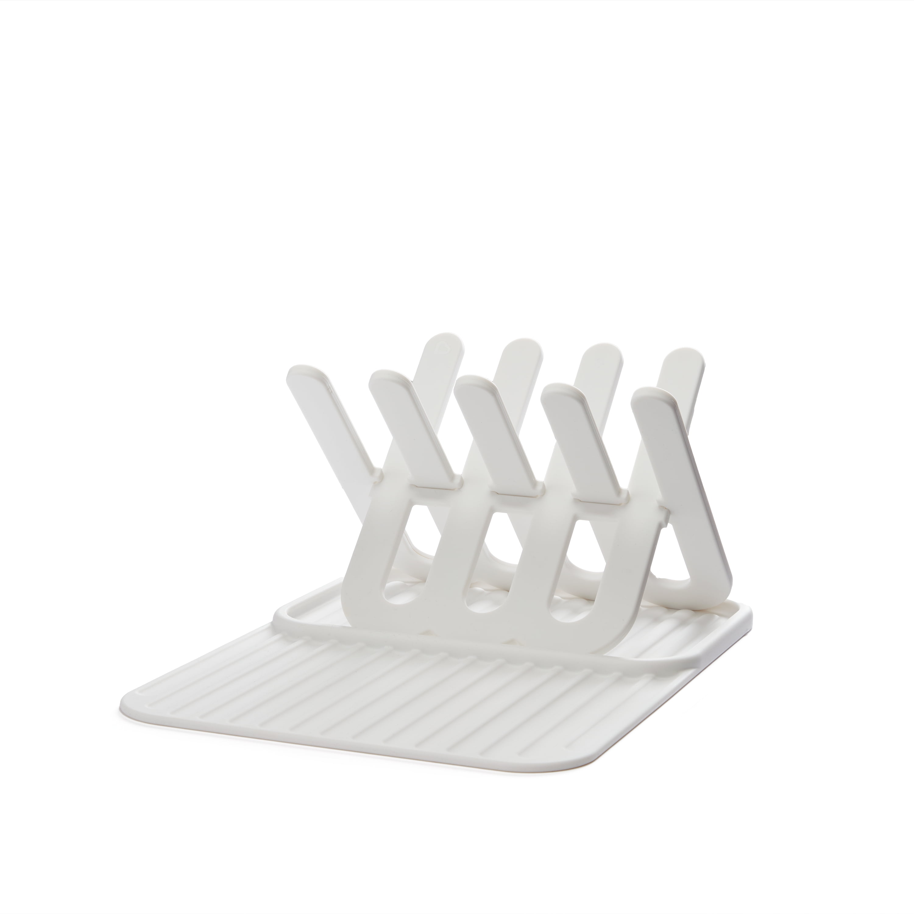 Munchkin® Silicone Drying Rack & Mat, Holds 8 Baby Bottles with Room ...