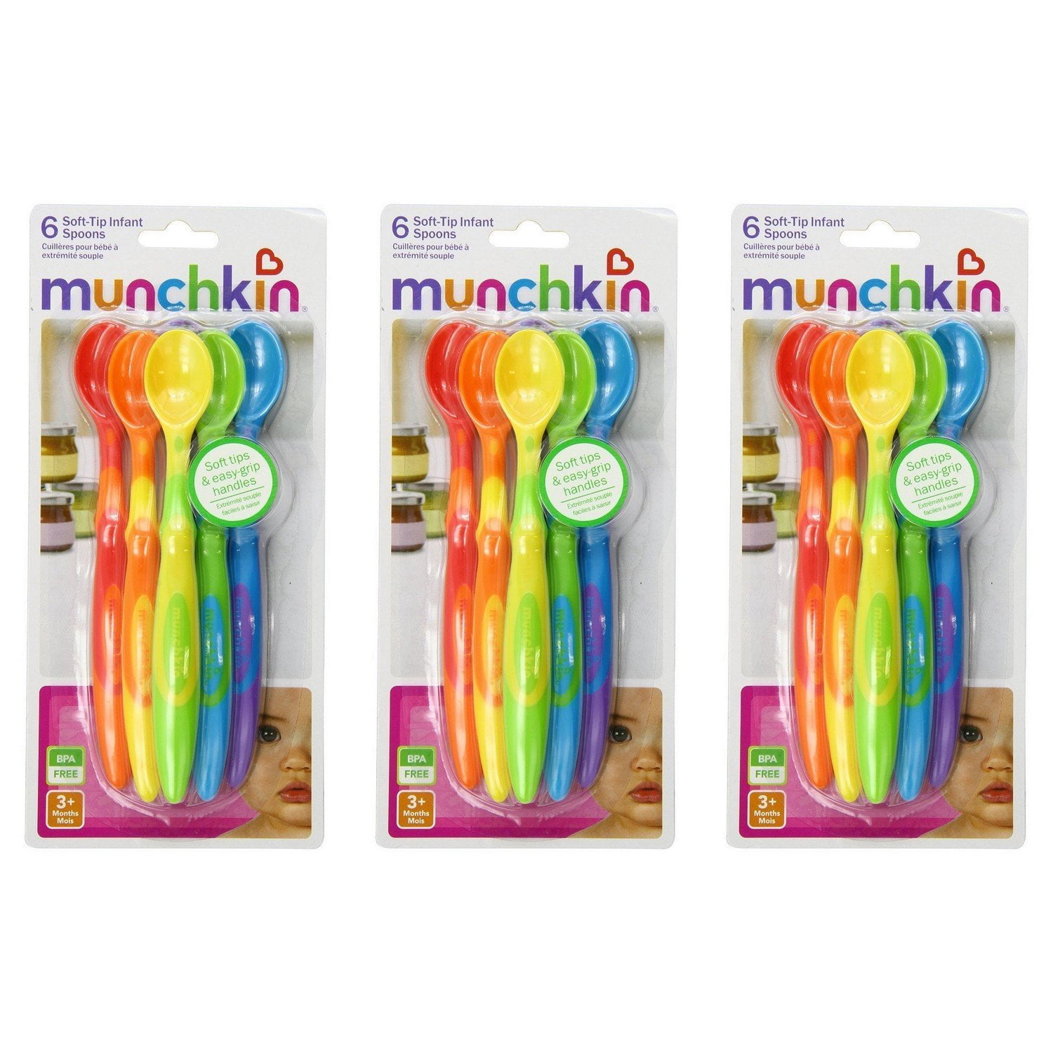 Munchkin Soft-Tip Infant Spoon - Walmart.com