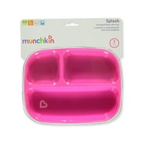 Munchkin® Splash™ Toddler Divided Plate, Pink, Unisex - Walmart.com