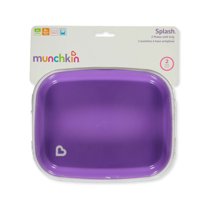 Munchkin Splash Divided Plate, Purple, 1 Pack - Walmart.com