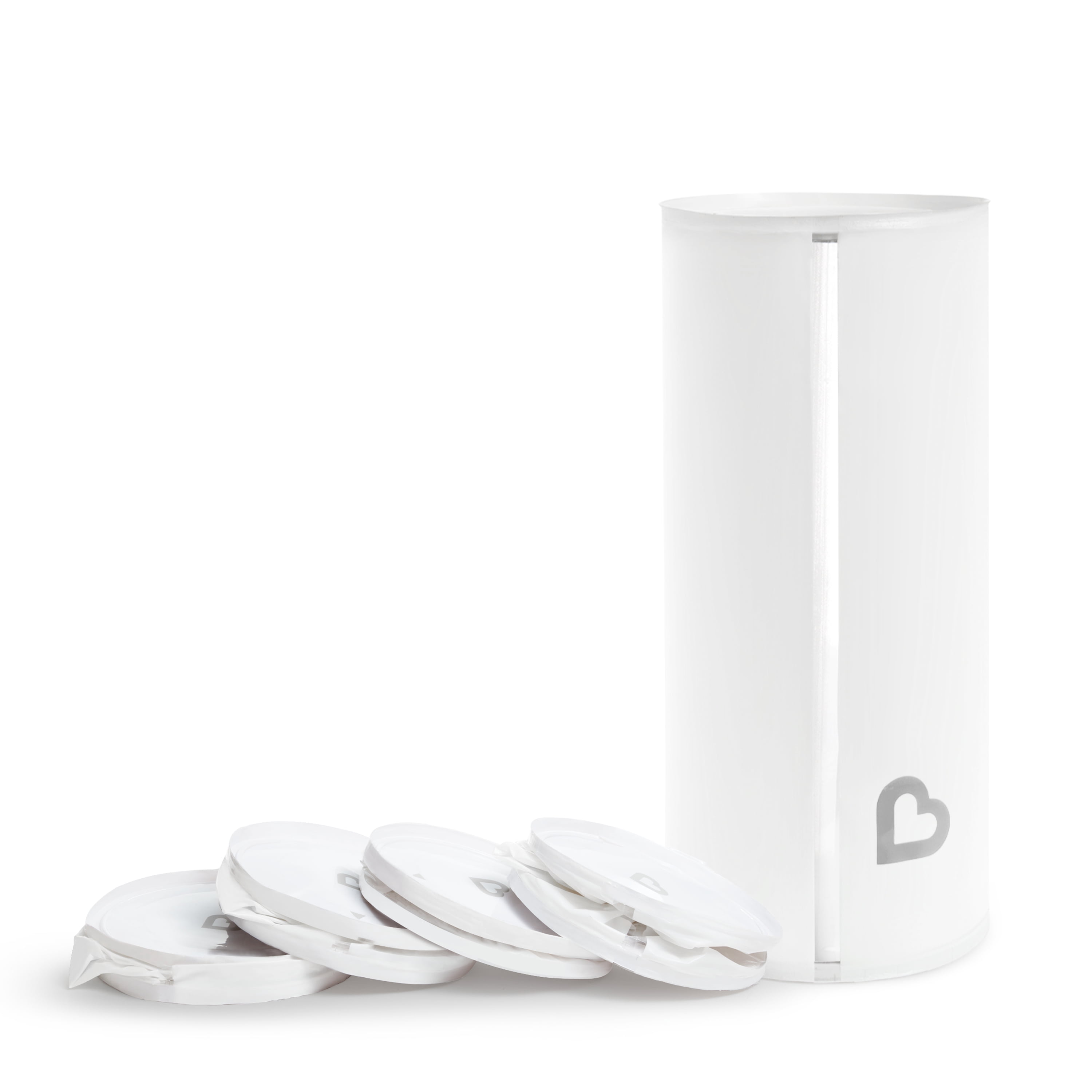 Munchkin Toss Disposable Baby Diaper Pails, 5-Pack, Each Holds 30 ...