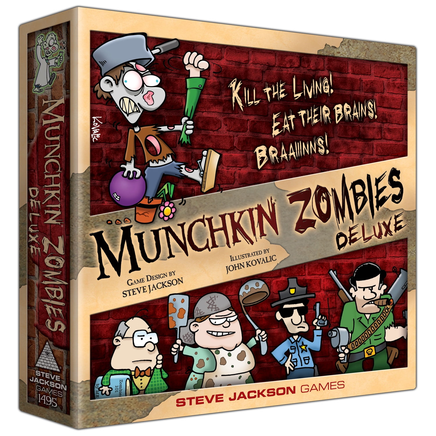 Munchkin: Zombies Deluxe - Walmart.com