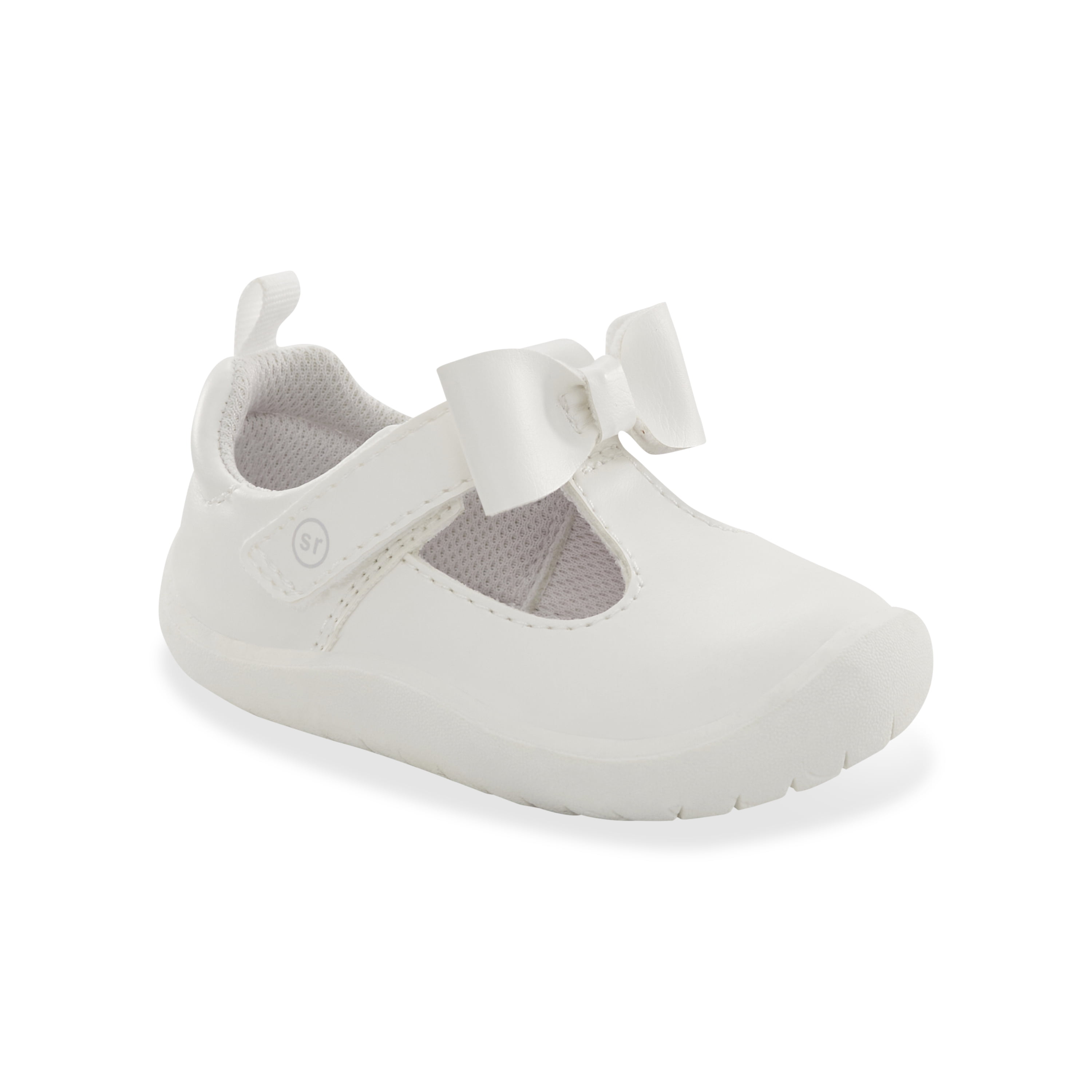 Munchkin by Stride Rite Baby Girl Peyson Bow T-Strap Dress Shoe - Walmart.com