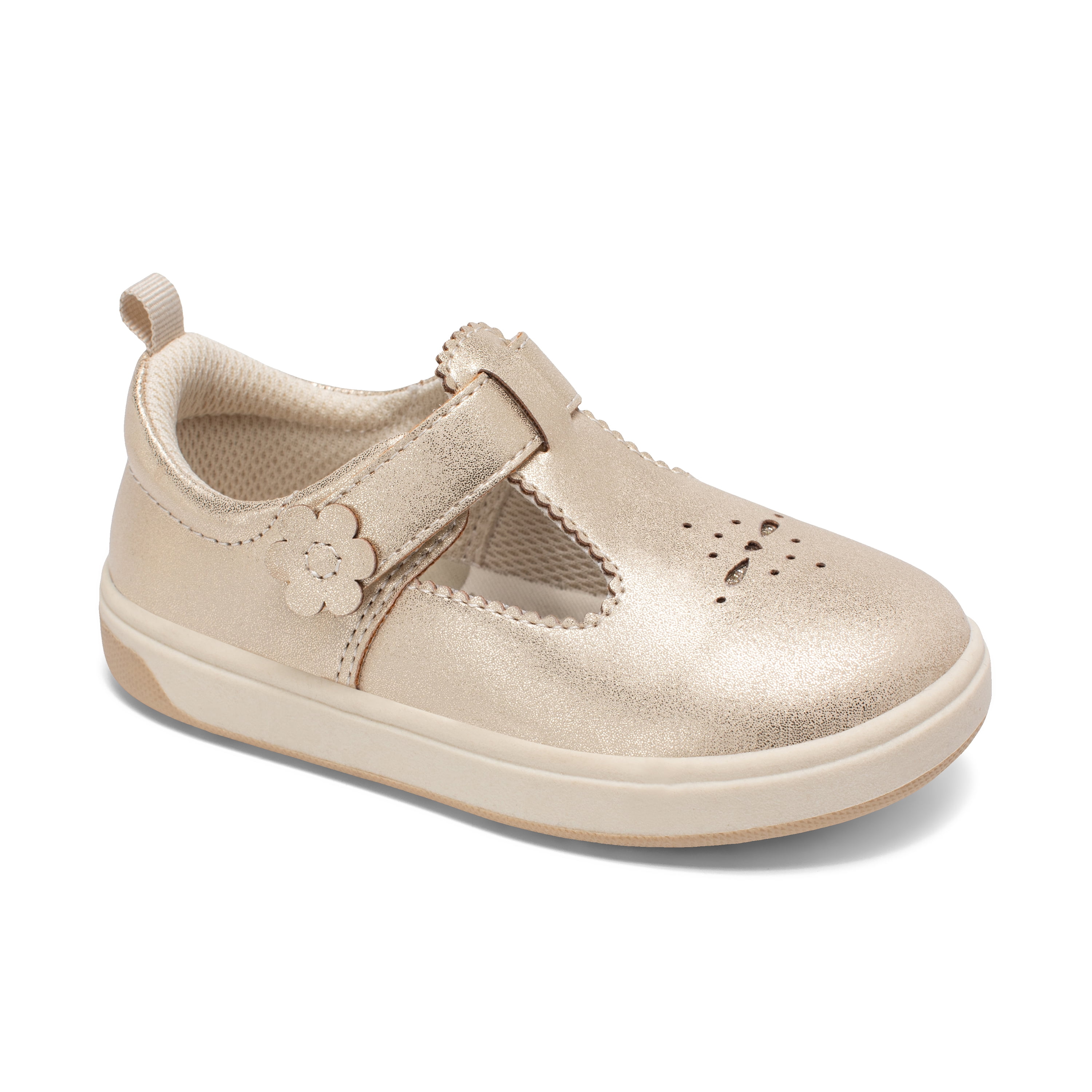 Munchkin by Stride Rite Layne Girls Shoe, Champagne - Walmart.com