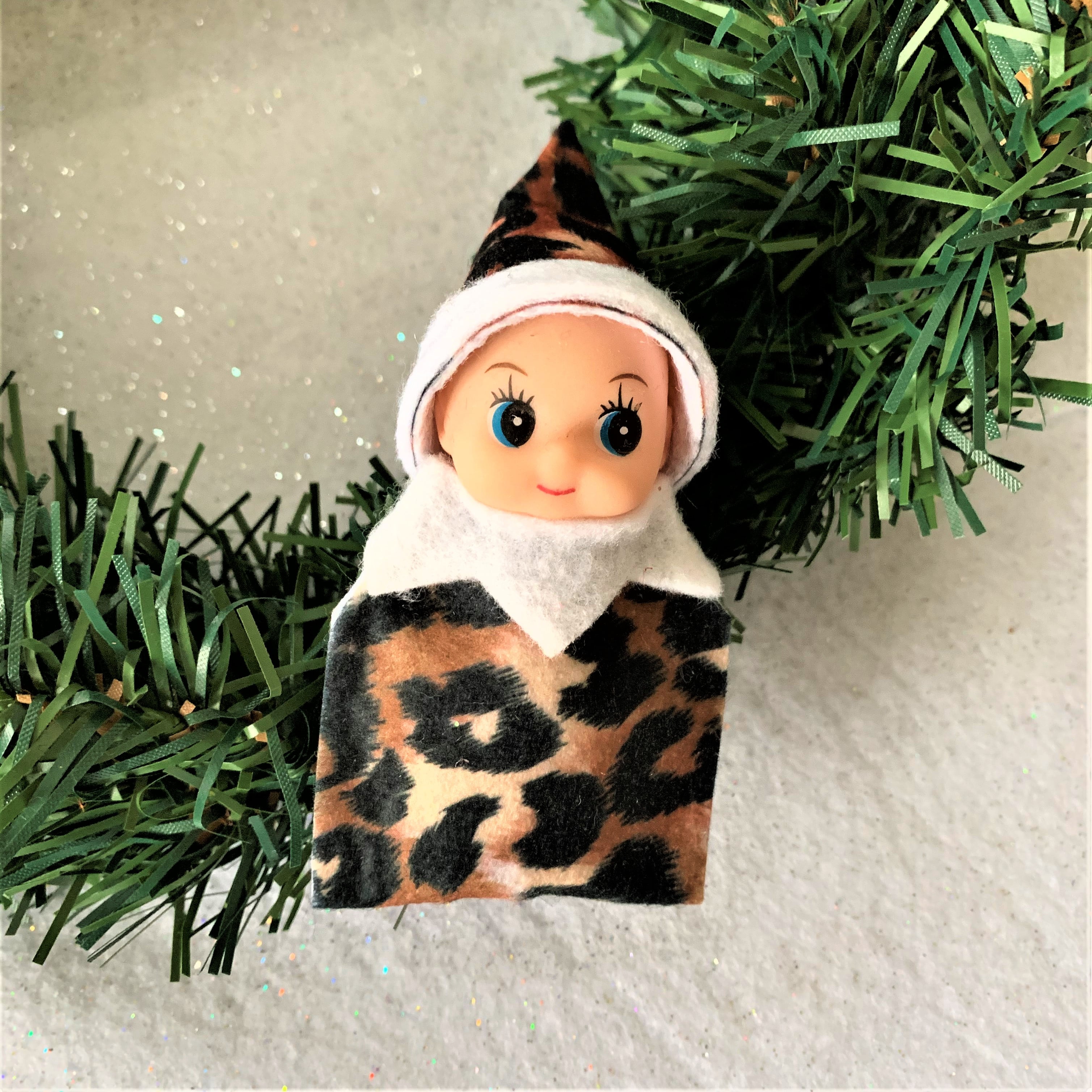 Munchkins and Doodlebugs Cheetah Baby Elf Figurine, Miniature Elf, Tiny ...