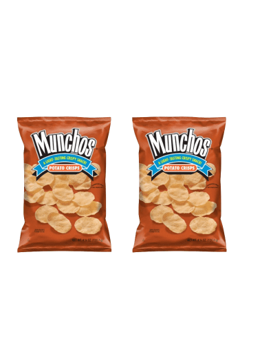 Munchos Classic Flavor Potato Snack Chips, 4.25 Ounce Bag pack of 2 ...