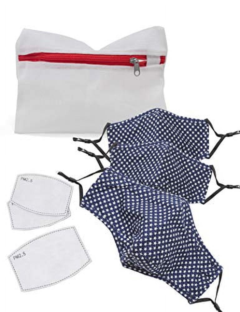 Mundi Kids' Mommy Face Mask Sets with Washable Mesh Bag, Daddy Me (Tiny ...