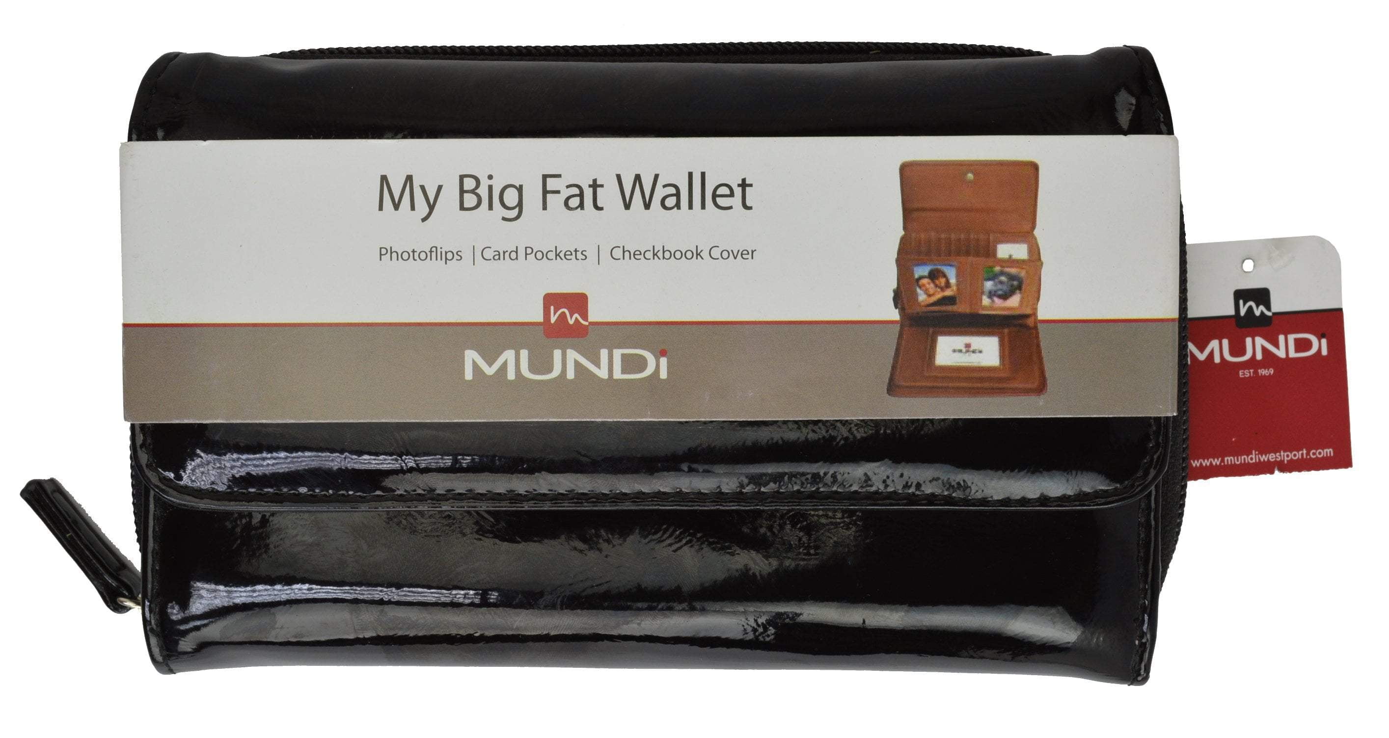 Mundi My Big Fat Wallet Organizer and Checkbook Cover - Walmart.com