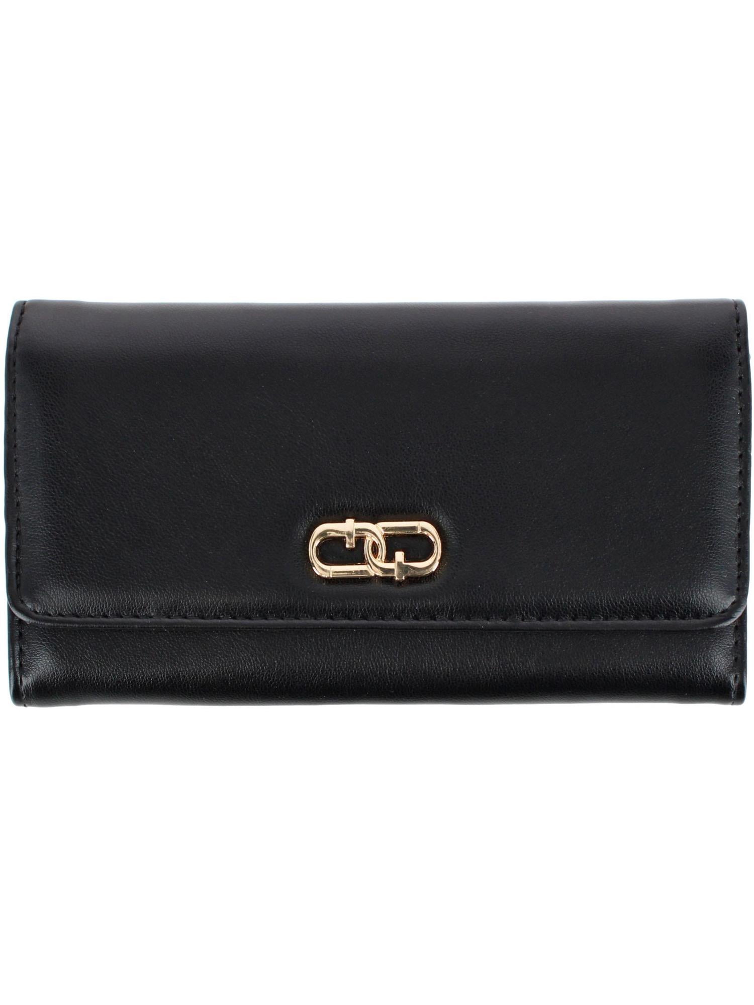 Mundi Soft Lamb Premium Faux Leahter Filemaster Wallet (Women ...