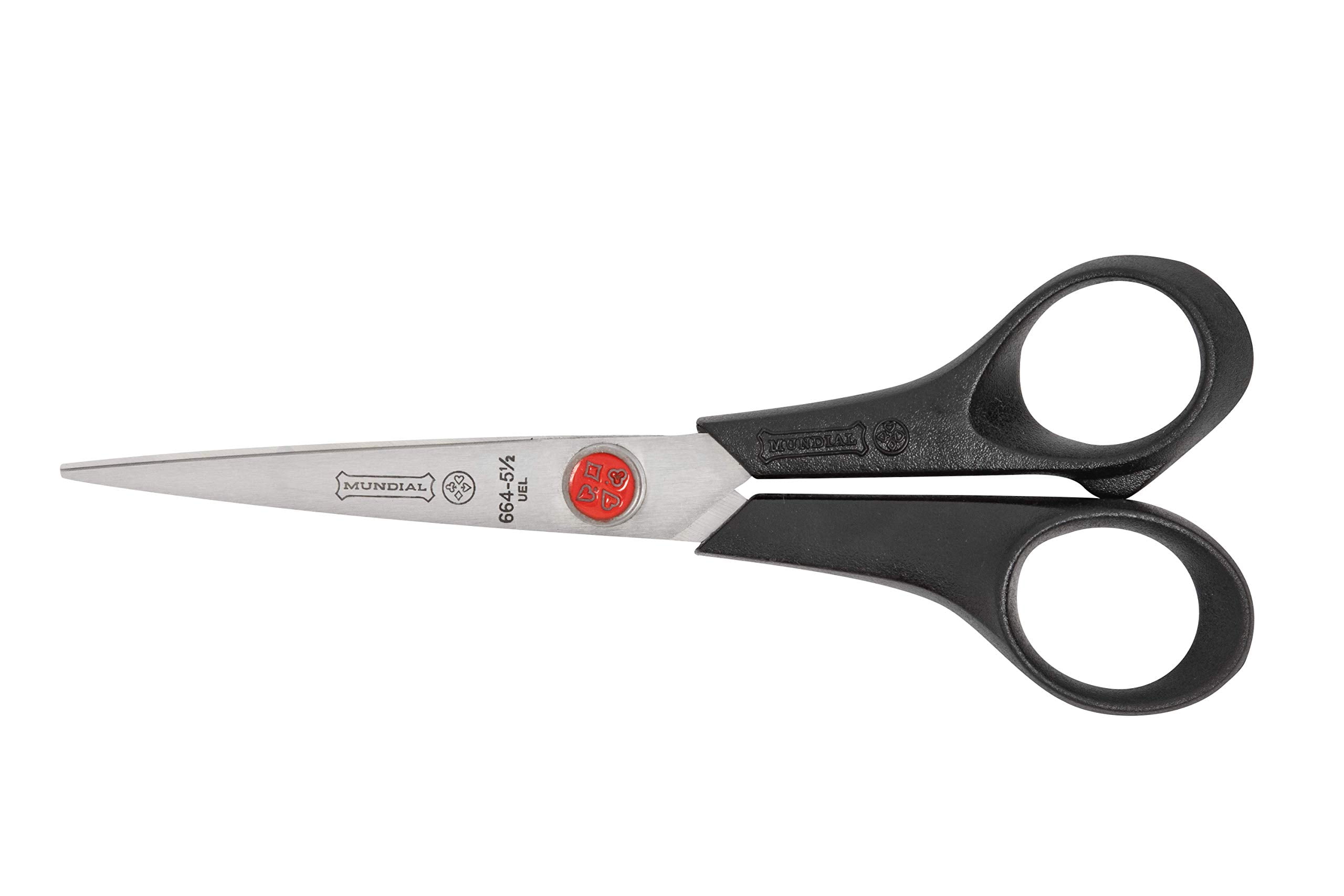 Mundial Red Dot 5.5-Inch Stainless Steel Hobby & Craft Scissors ...