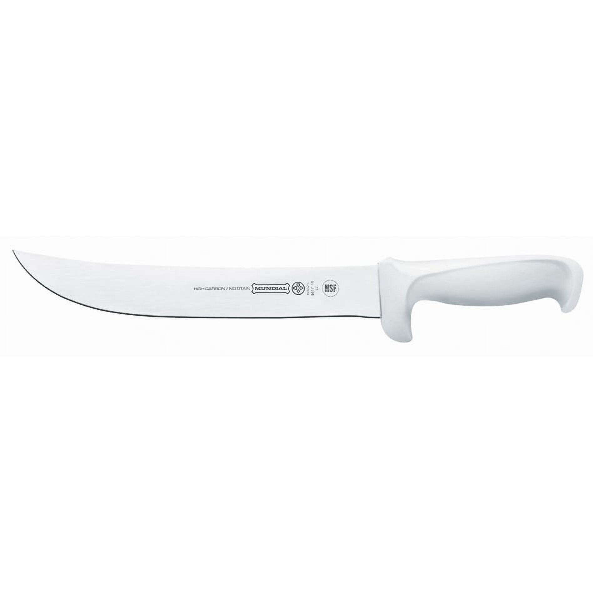Mundial W5617-10 White Handled 10 Cimeter Knife" - Walmart.com