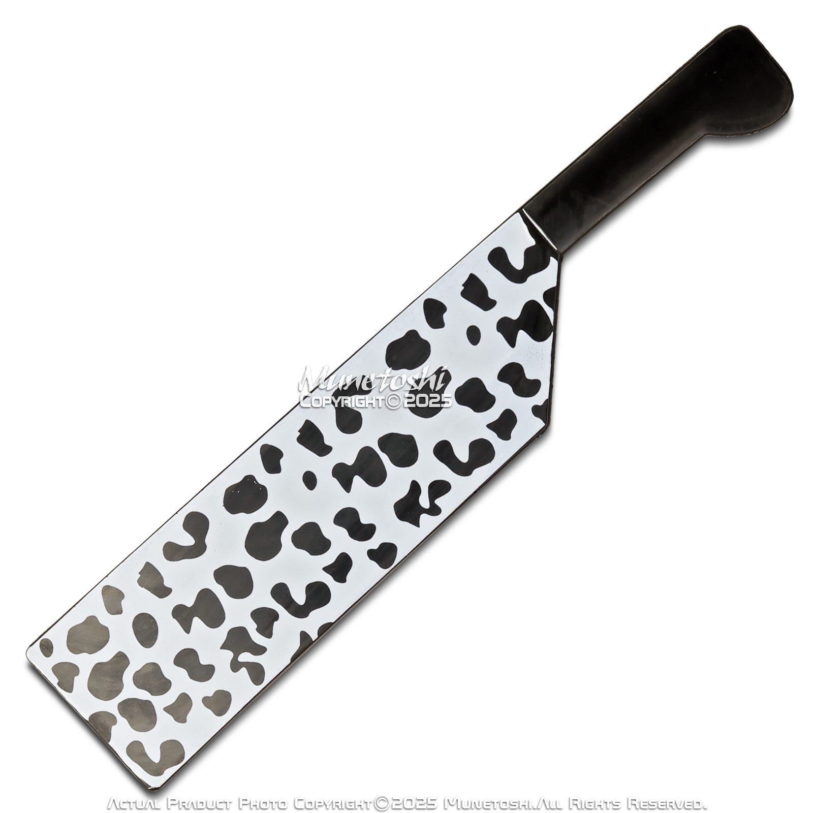 Munetoshi 17.5" Foam Black Dot Spotted Cleaver Dagger Replica Cursed ...
