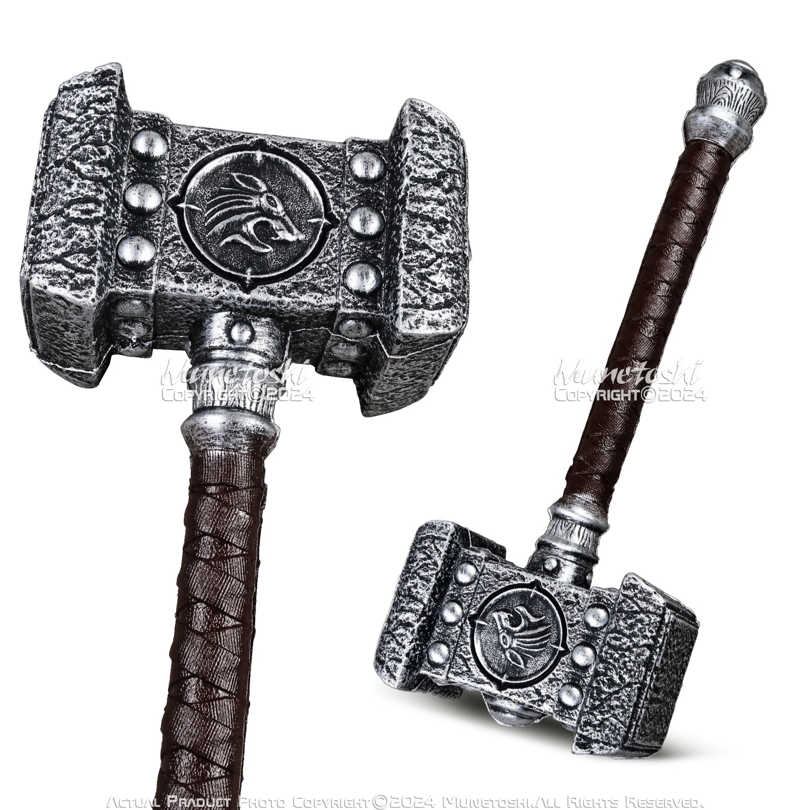 Munetoshi 21” Foam Doomhammer Orgrim Thrall Orc Horde WoW Video Game ...
