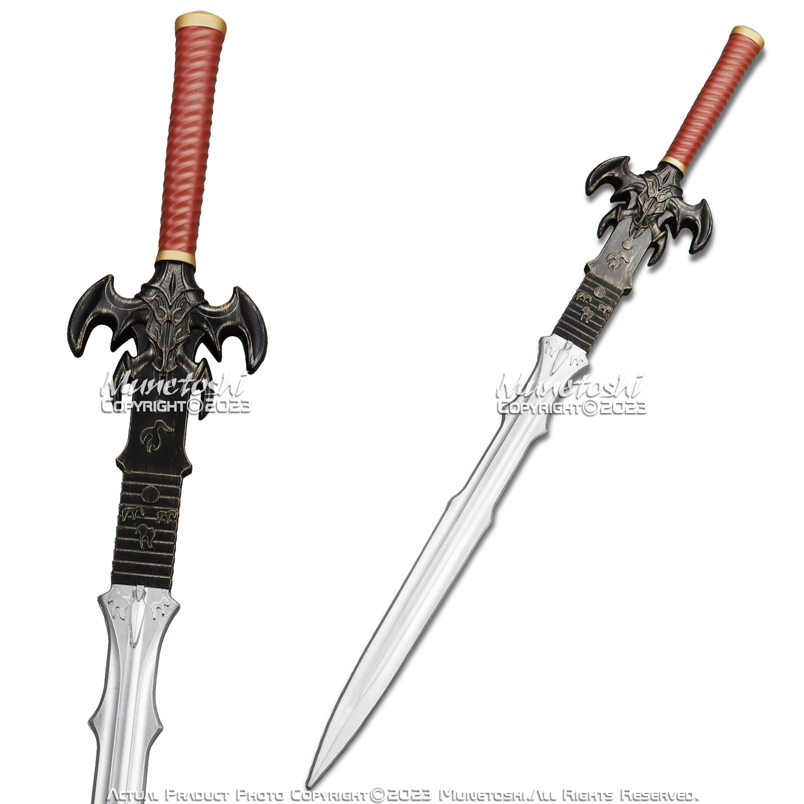 Munetoshi 42" Foam Padded Fantasy Medieval Long Sword Cosplay Costume ...