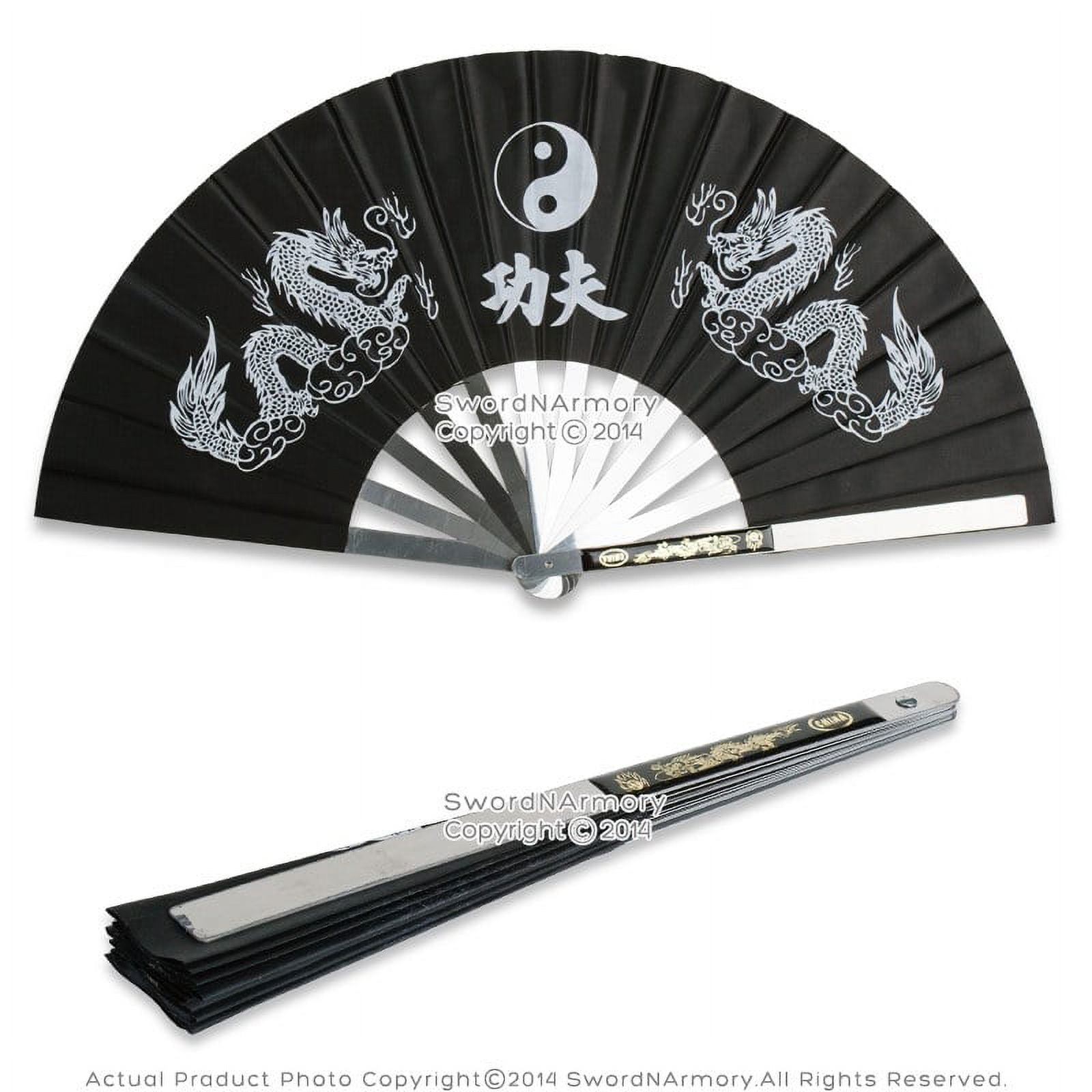 Munetoshi Black Metal Stainless Steel Martial Art Tai Chi Kung Fu ...