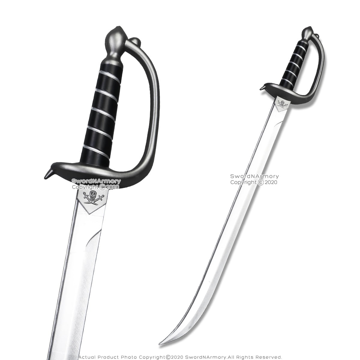 Munetoshi FOAM Classic Caribbean Pirate Cutlass Sword Bow Guard LARP ...