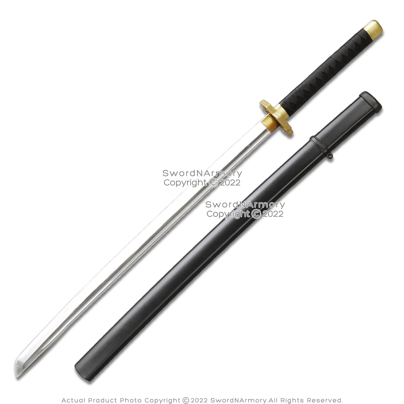 Munetoshi Fantasy Anime Samurai Katana w/ Scabbard Foam Toy Sword ...
